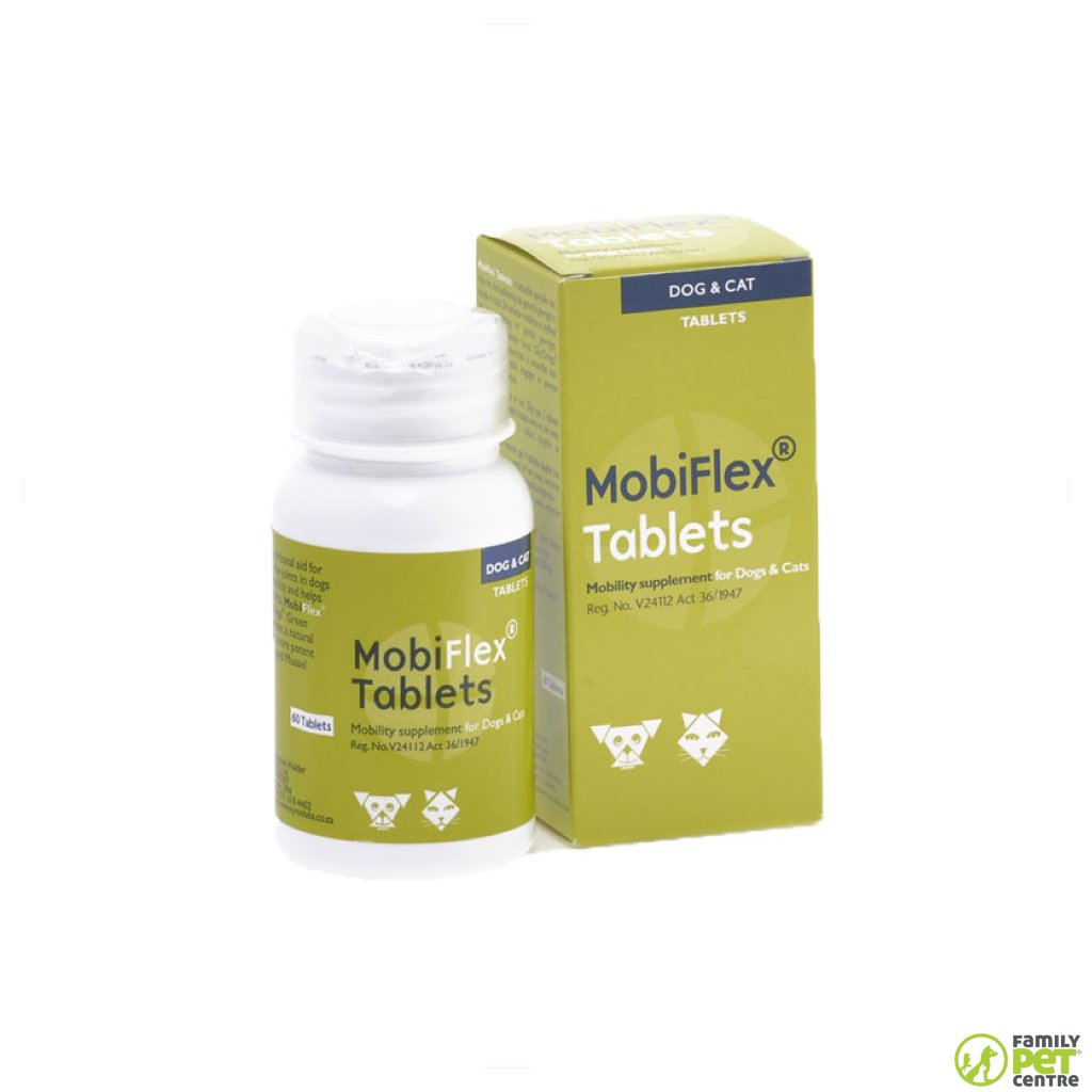 Kyron Mobiflex Joint Care Tablets for Dogs & Cats 60's – Glucosamine ...
